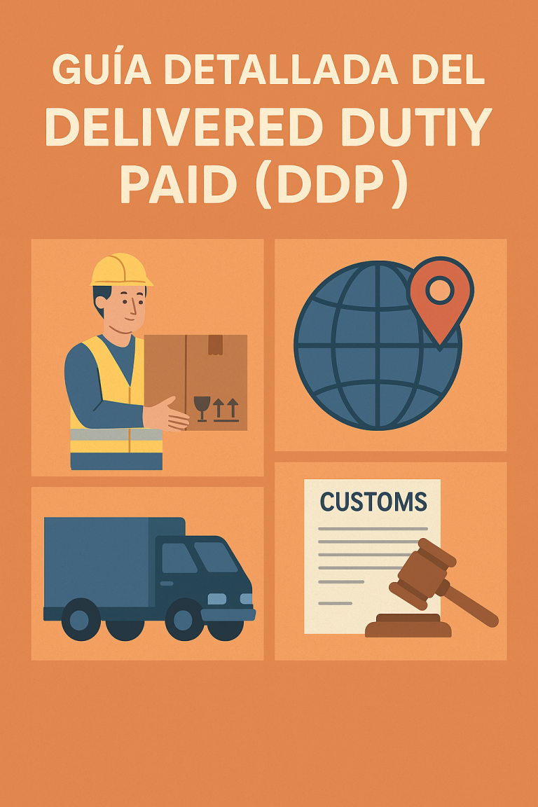 el Incoterm Delivered Duty Paid DDP