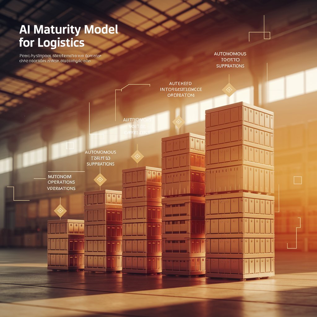 AI maturity model for logistics